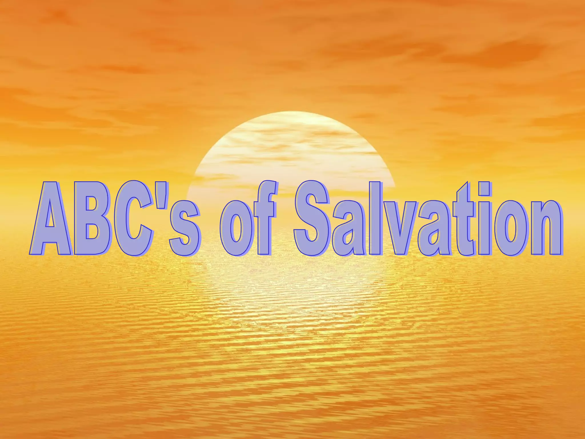 What is Salvation All About? | PPT
