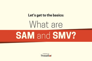 Lets understand what are SAM and SMV | PPT