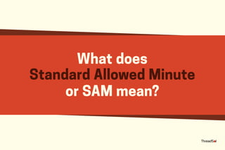 Lets understand what are SAM and SMV | PDF