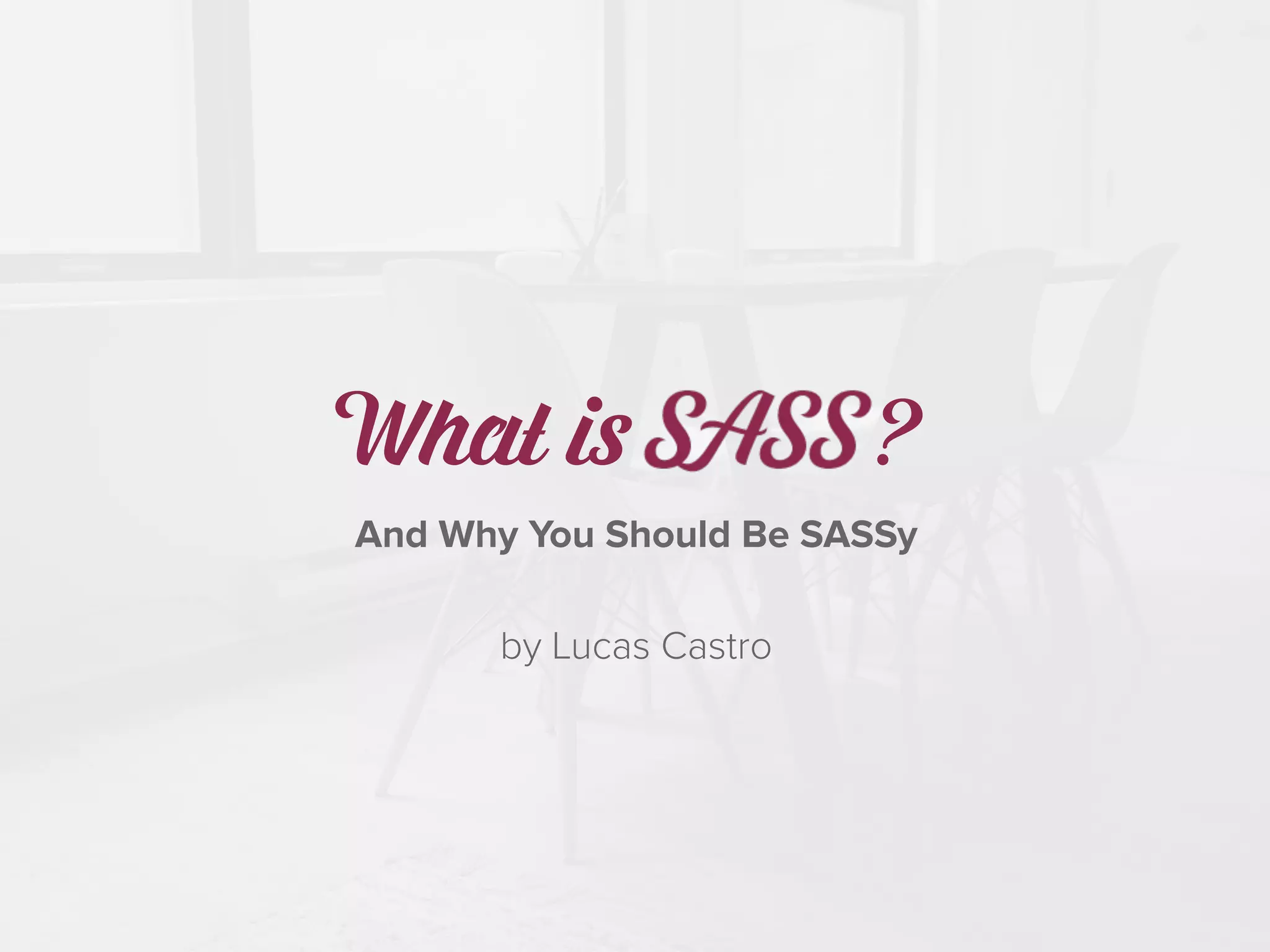 What is-sass-by-lucas-castro | PDF