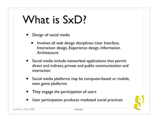 What Is Social Interaction Design? | PDF