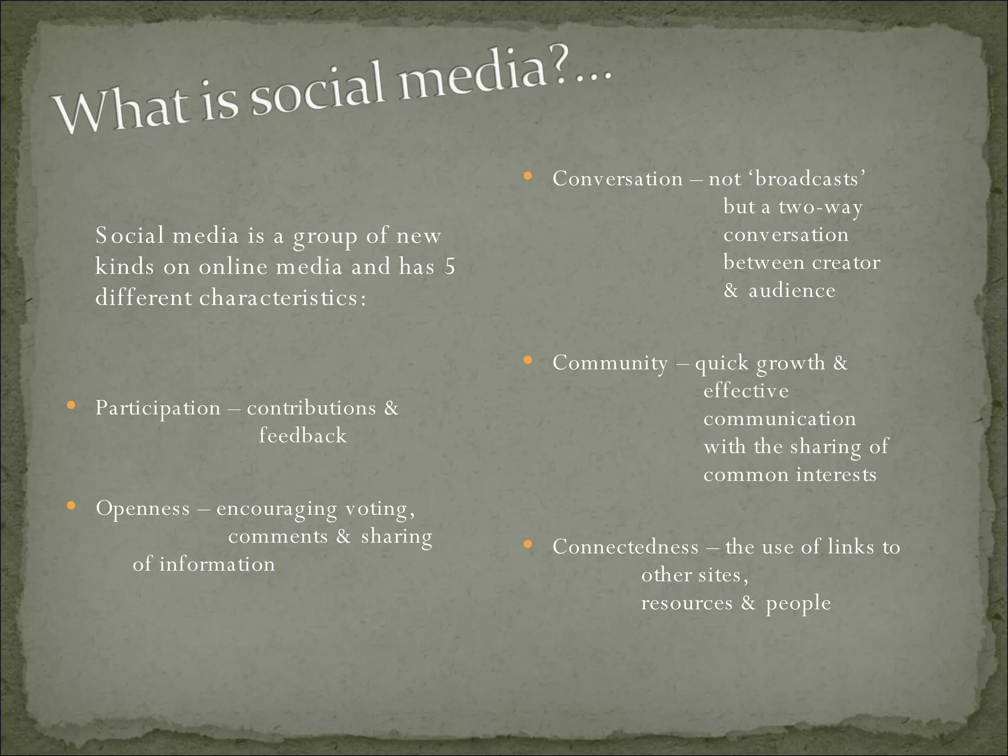 What Is Social Media? | PPT | Social Networking | Internet