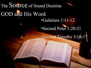 What Is Sound Doctrine | PPT