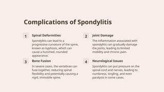 What is Spondylitis : introduction and overview | PPTX
