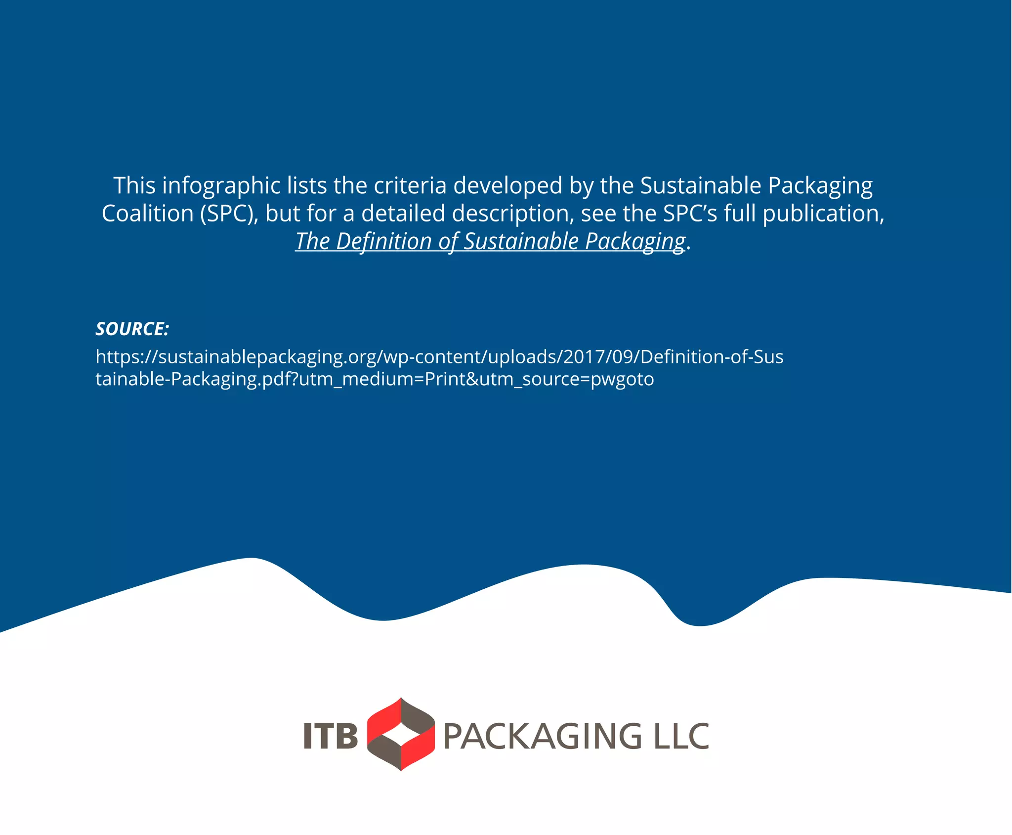 What is sustainable packaging? (infographic) | PDF