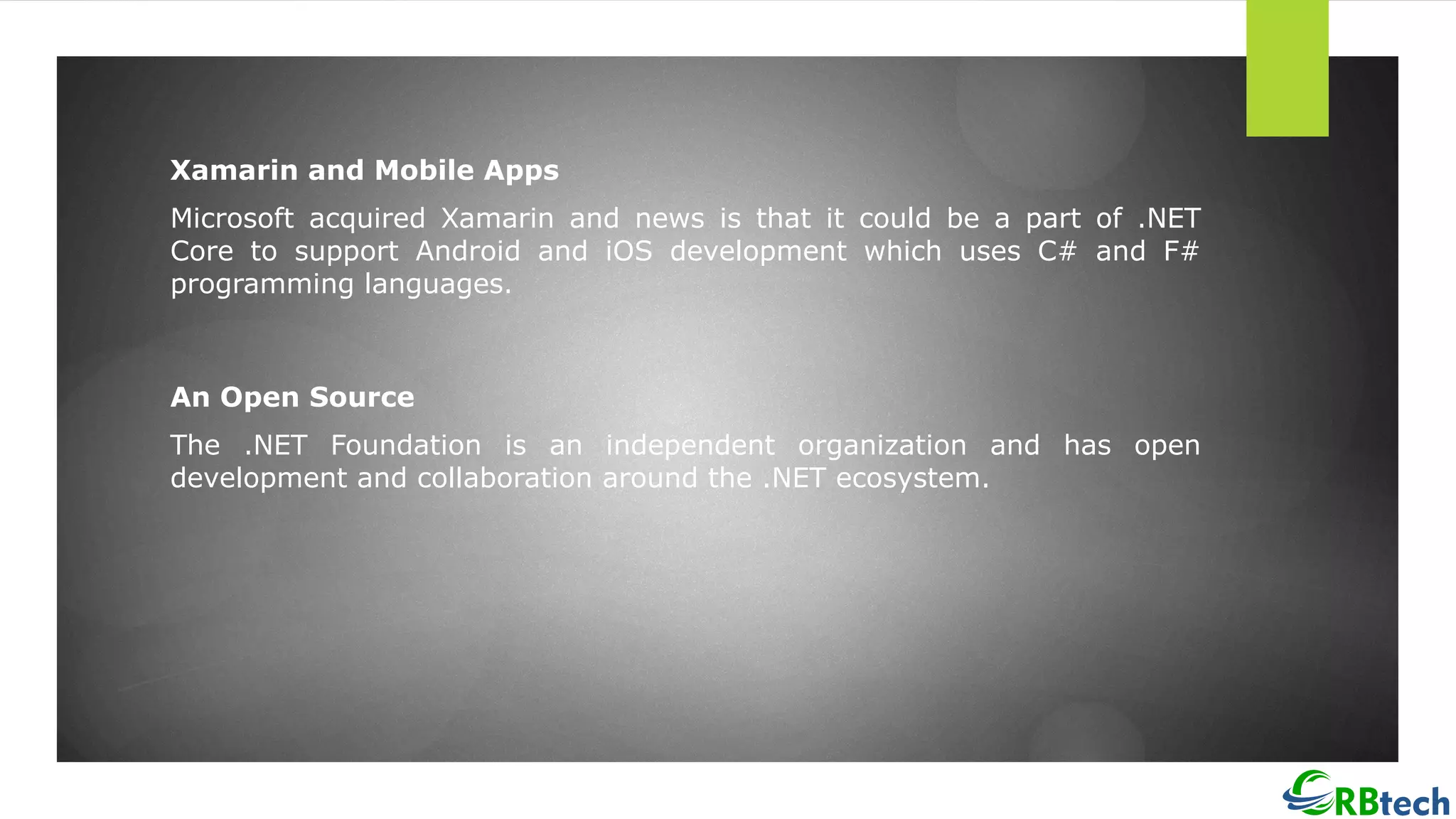 The Future Of Dot Net Core | PPT