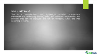 The Future Of Dot Net Core | PPT