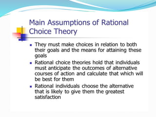 What is-the-rational-choice-theory | PPT