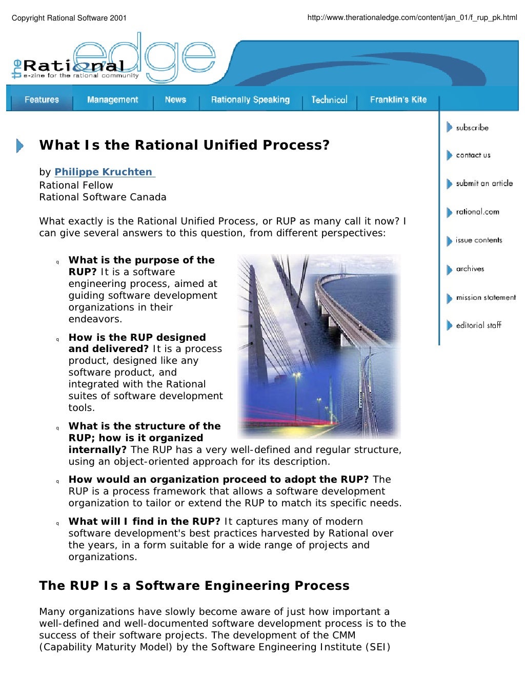 What Is The Rational Unified Process what-is-the-rational-unified-process