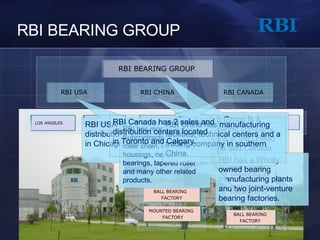 What Is The Rbi Bearing Group? | PPS