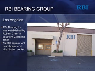 What Is The Rbi Bearing Group? | PPS