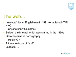 What Is The Web? | PPT | Technology & Computing