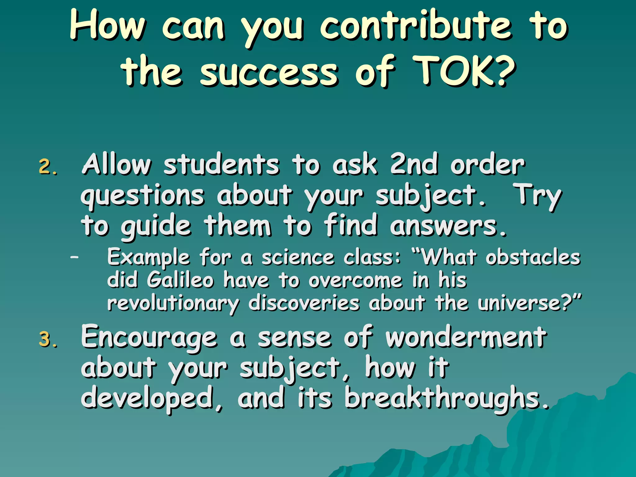 What is TOK? | PPT