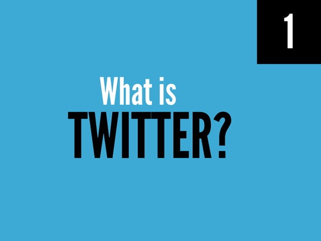 What is Twitter and How Do I Use It? | PDF