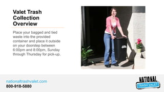 What is Valet Trash and How Does it Work? | PPT