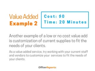 What Is Value Added For Security Guard Company Clients? | PPT