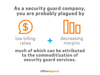 What Is Value Added For Security Guard Company Clients? | PPT