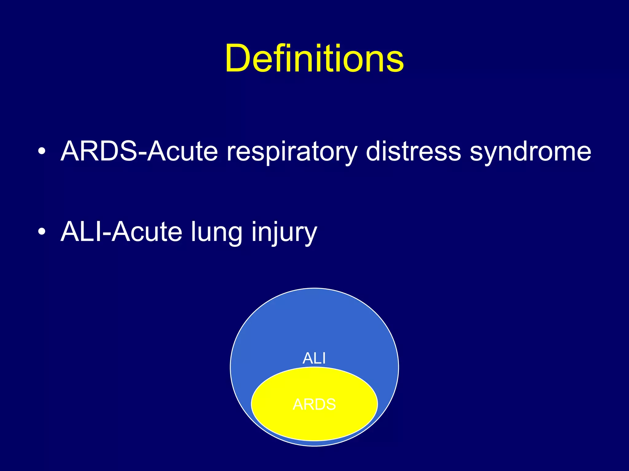What It Is And What It Is Not Ards | PPT