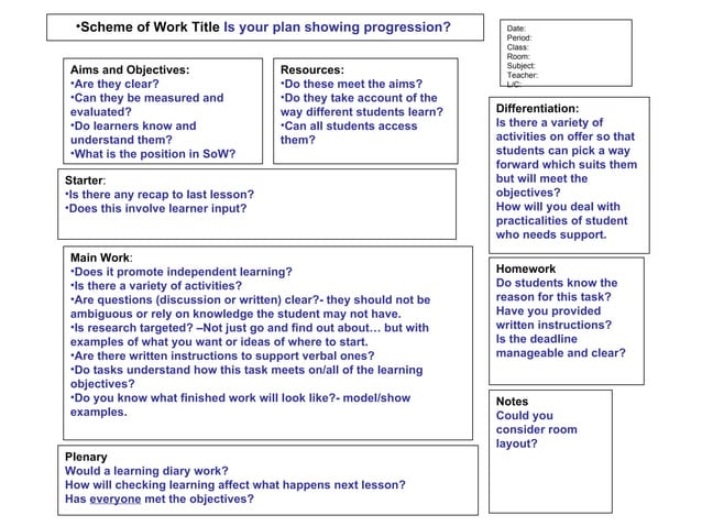 What Makes An Outstanding Lesson | PPT | Educational Assessment | Education