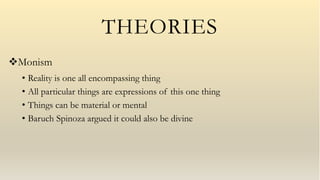 Metaphysics is the philosophical investf | PPT