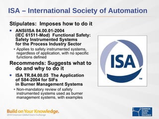 What Now? More Standards for Safety and Regulatory Compliance | PPT