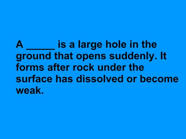 What Processes Change Landforms | PPT