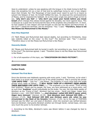 What the Bible says about Muhammad? | PDF