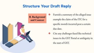 A Guide to Drafting a Reply to a GST SCN Under Section 16(4) | PDF