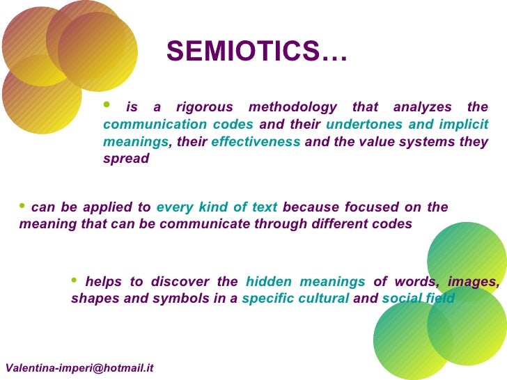 What About Semiotics?