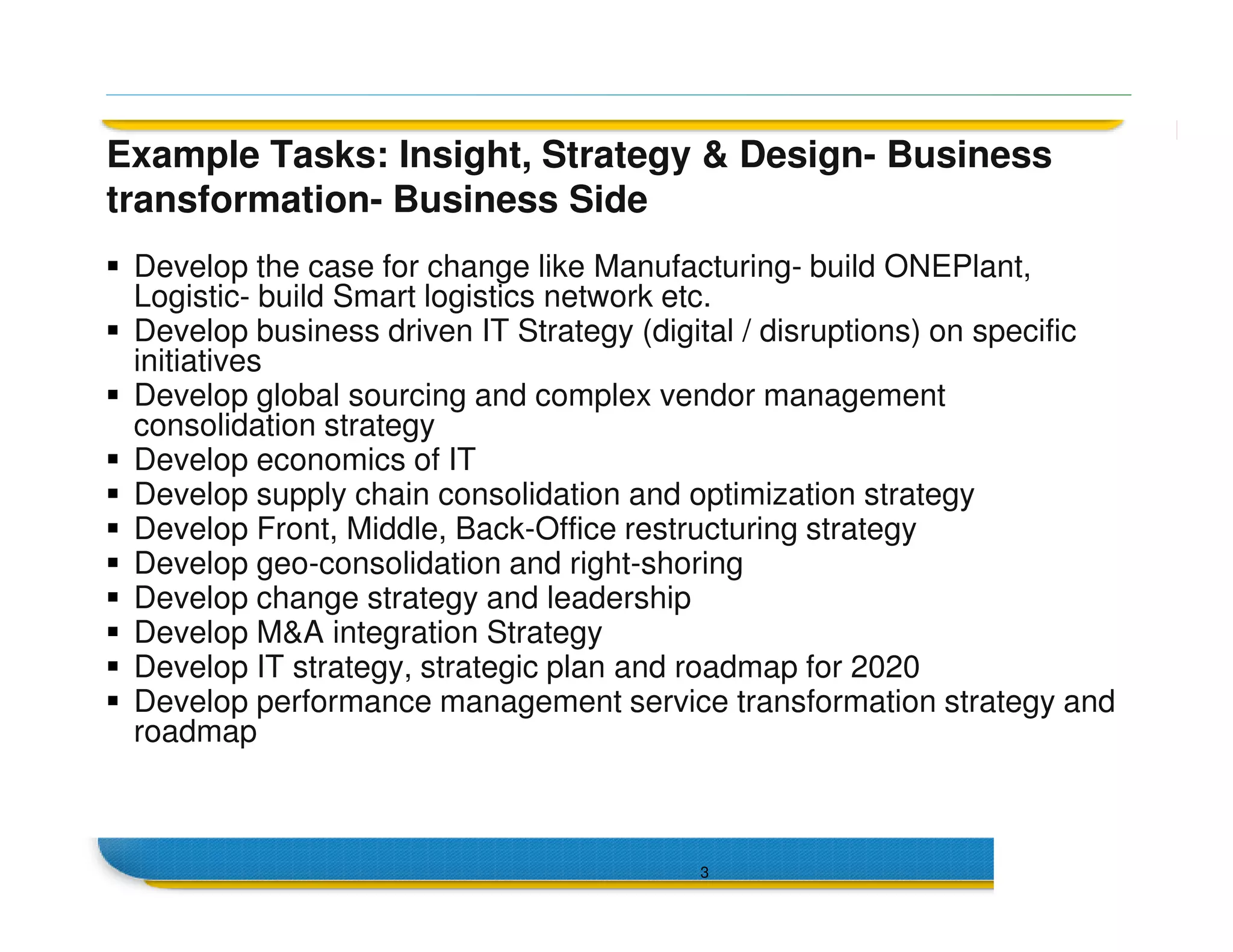 What and how to develop digital or transformation strategy right from ...