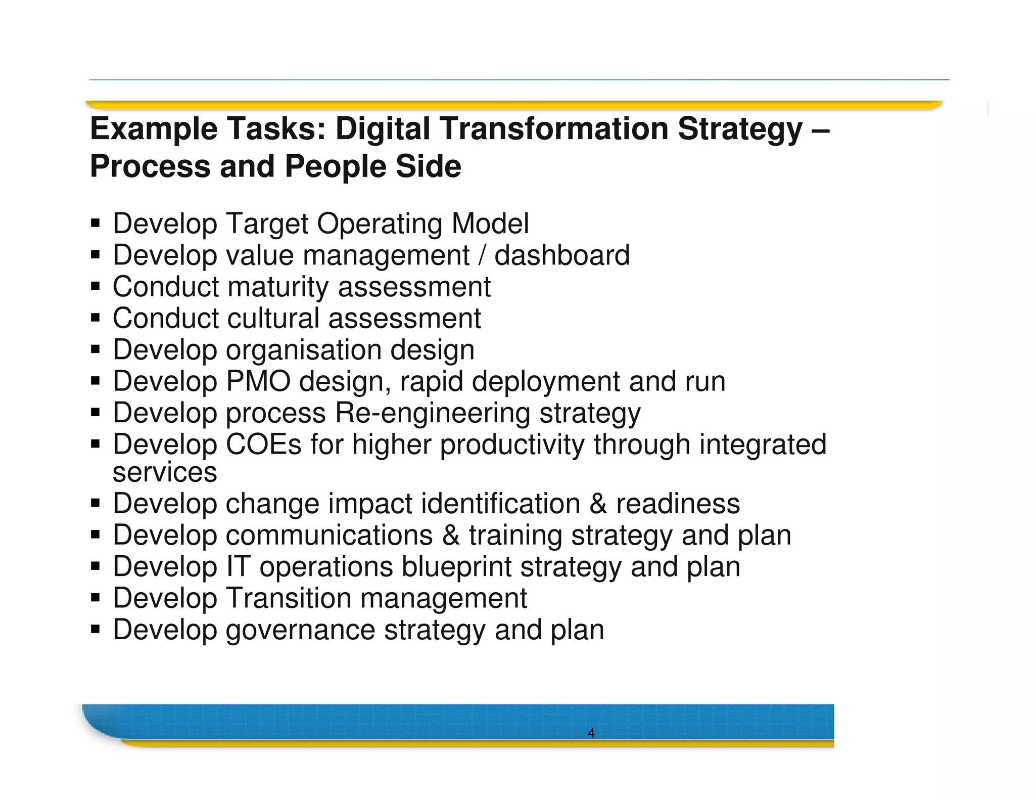 What and how to develop digital or transformation strategy right from ...