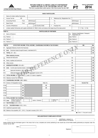 What and when to submit return under the respective law | PDF ...