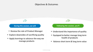 Michael Rutledge. What a product manager needs to needs to know about ...