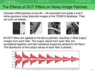 Overview of 2D DCT Basis Images as Image Processing Filters. | PPT