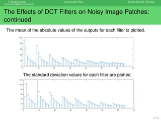 Overview of 2D DCT Basis Images as Image Processing Filters. | PPT