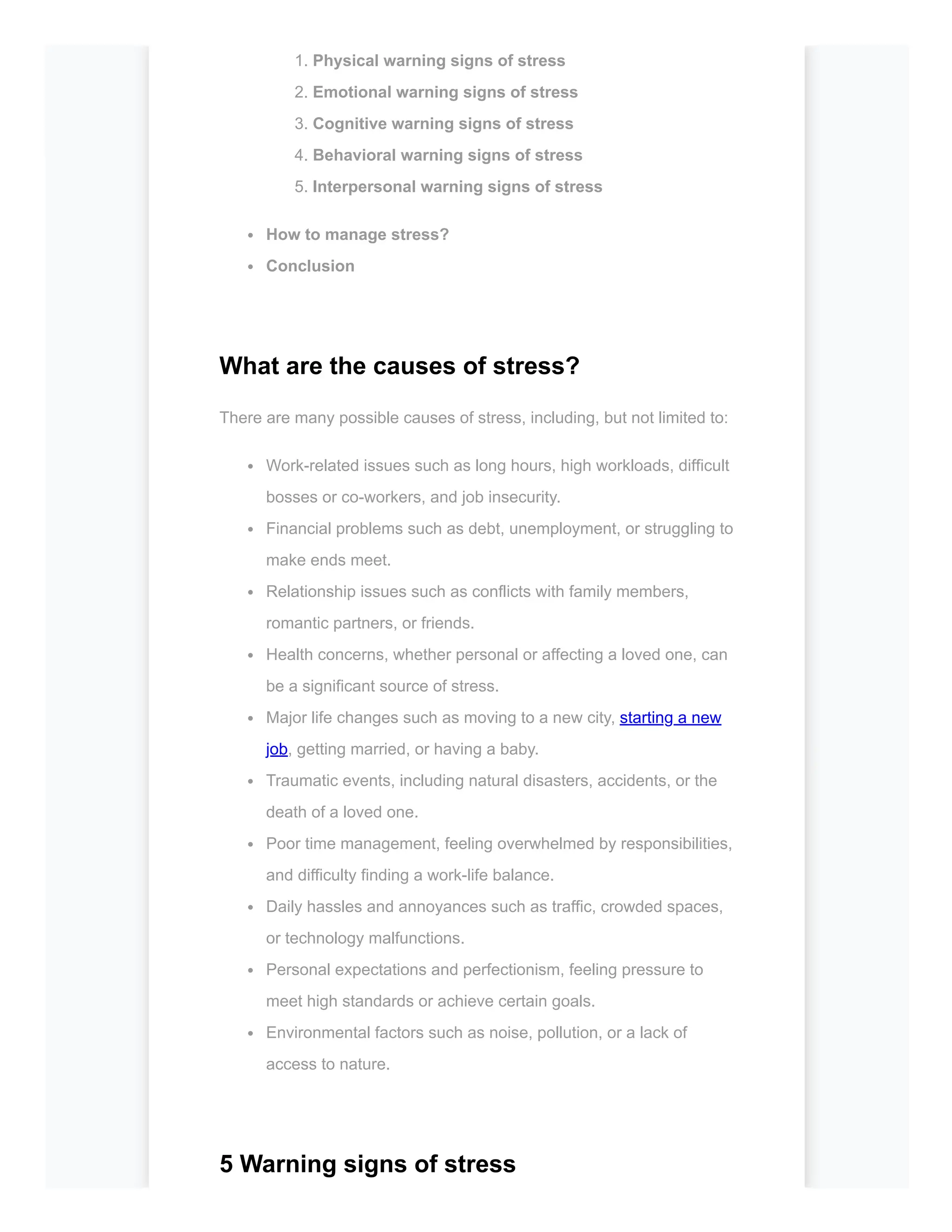 Expert advice on 5 warning signs of stress.pdf