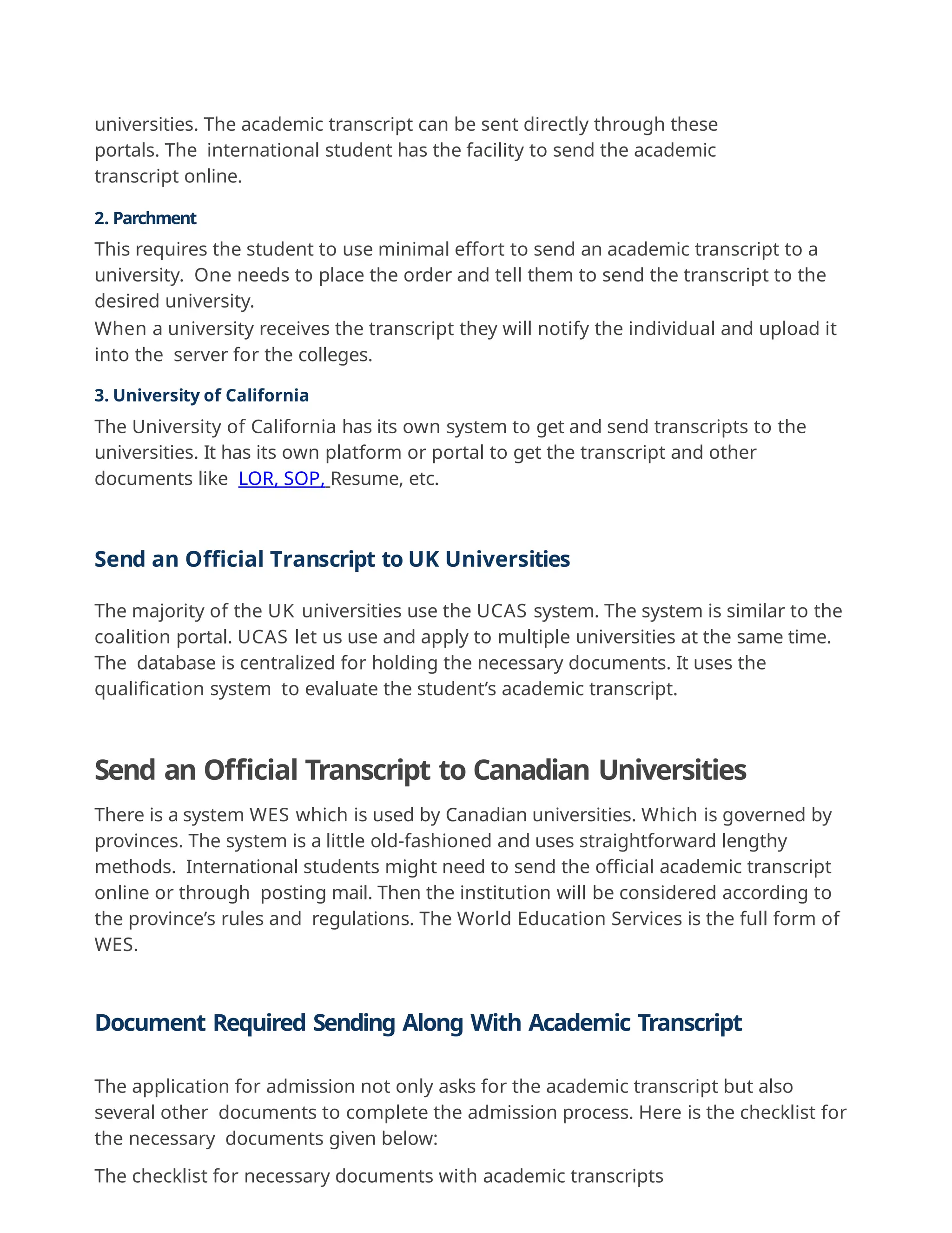 Academic Transcripts and Transcript Certificates: What Are They? | PDF