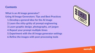 What are AI Image Generators & How Do They Work.pdf | Photo Editing ...
