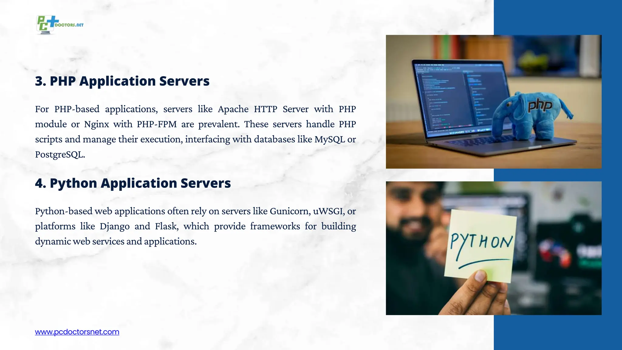 What are application servers in web development? | PPT