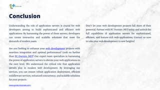 What are application servers in web development? | PPTX