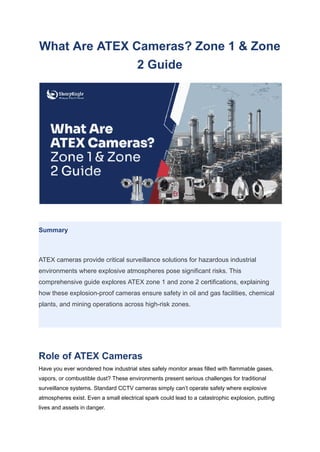 What Are ATEX Cameras? Zone 1 & Zone 2 Guide.pdf
