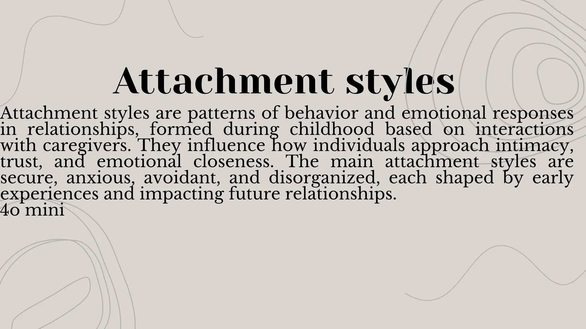What Are Attachment Styles and causes of it? | PDF