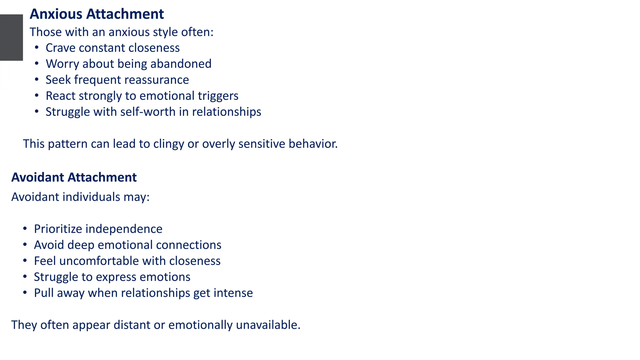 What are Attachment Styles and Use of it. | PDF