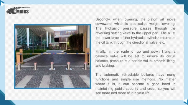 What are automatic bollards | PPTX