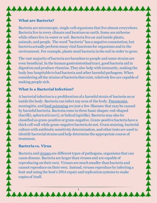 What are bacteria | DOCX