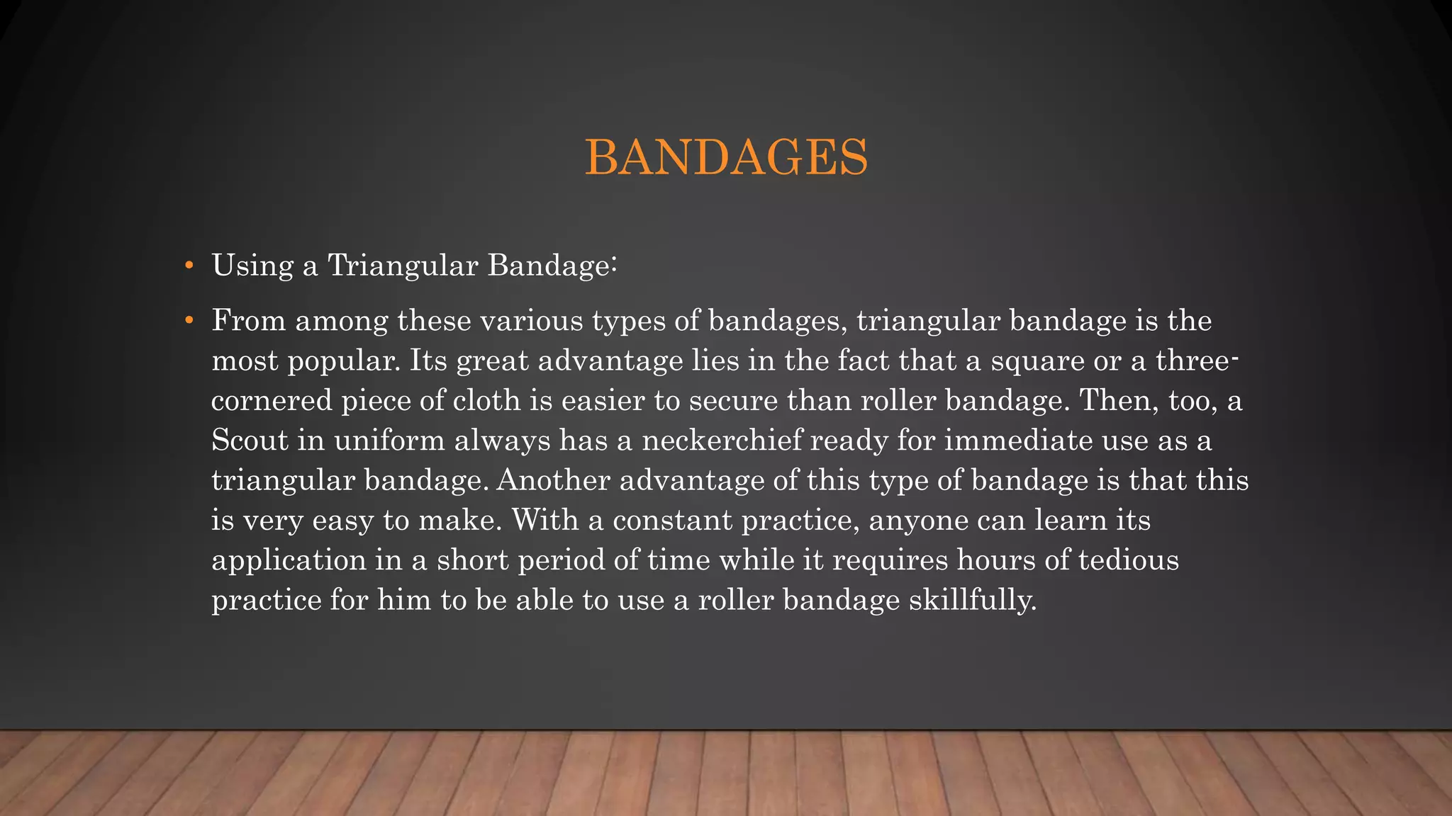 What are bandages | PPT
