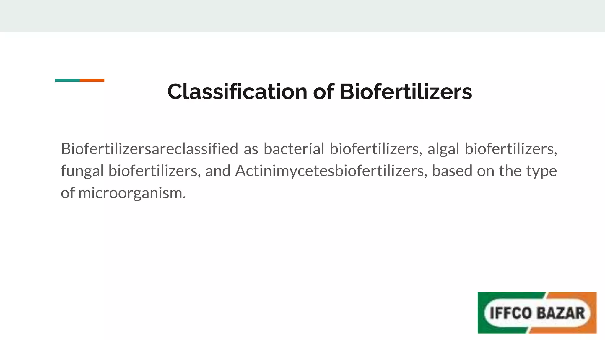 What Are Biofertilizers? | PPT