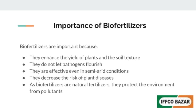 What Are Biofertilizers? | PPT