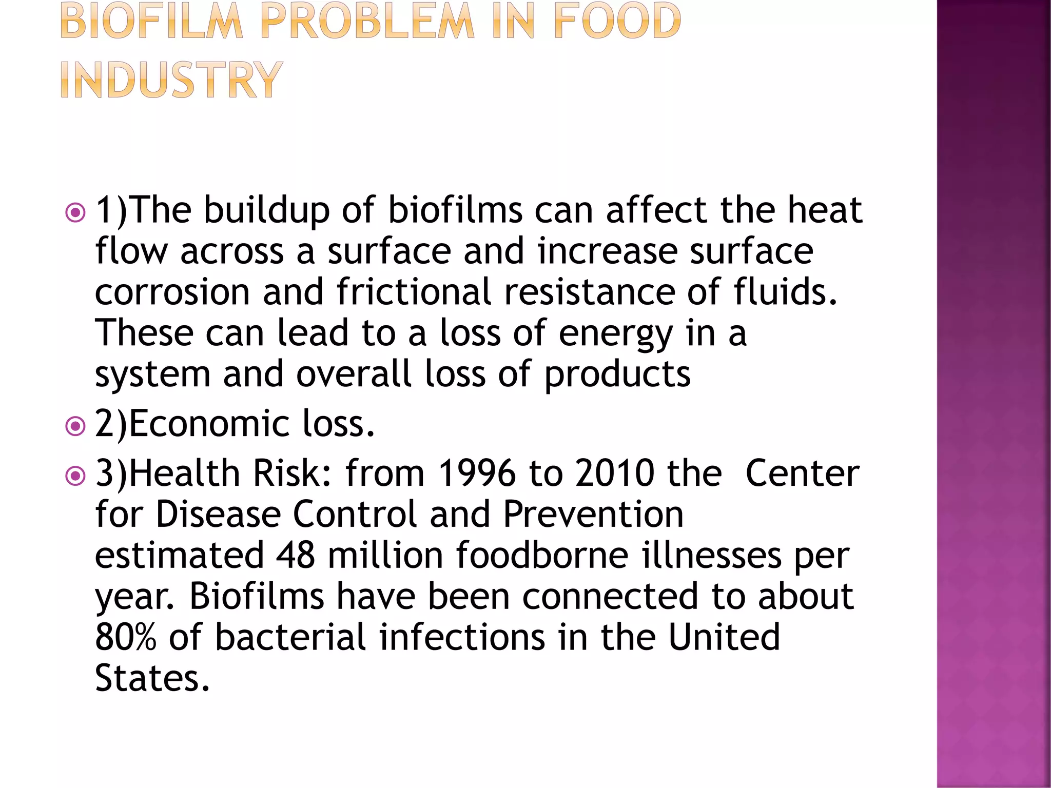 What are biofilms formation | PDF