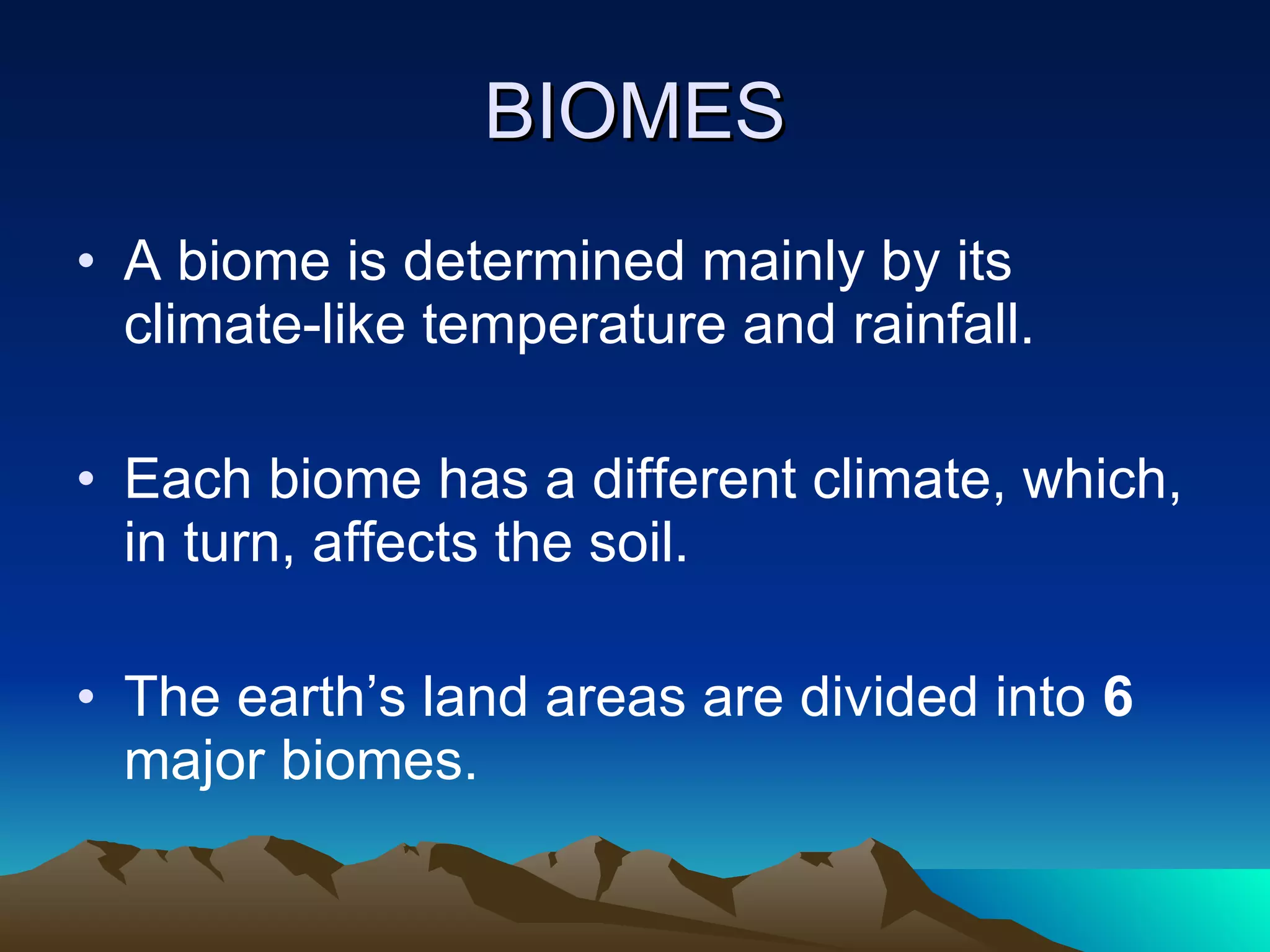 What Are Biomes | PPT
